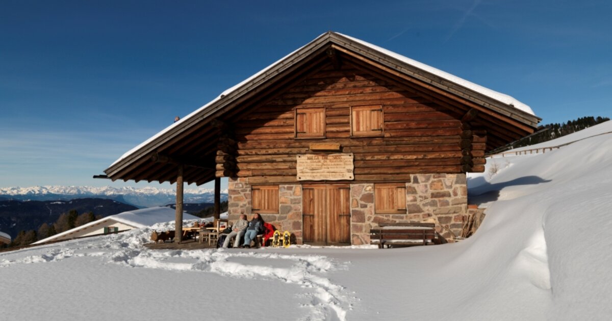 La Malga Sass e il Monte Cogne dalla Valfloriana - Fiemme