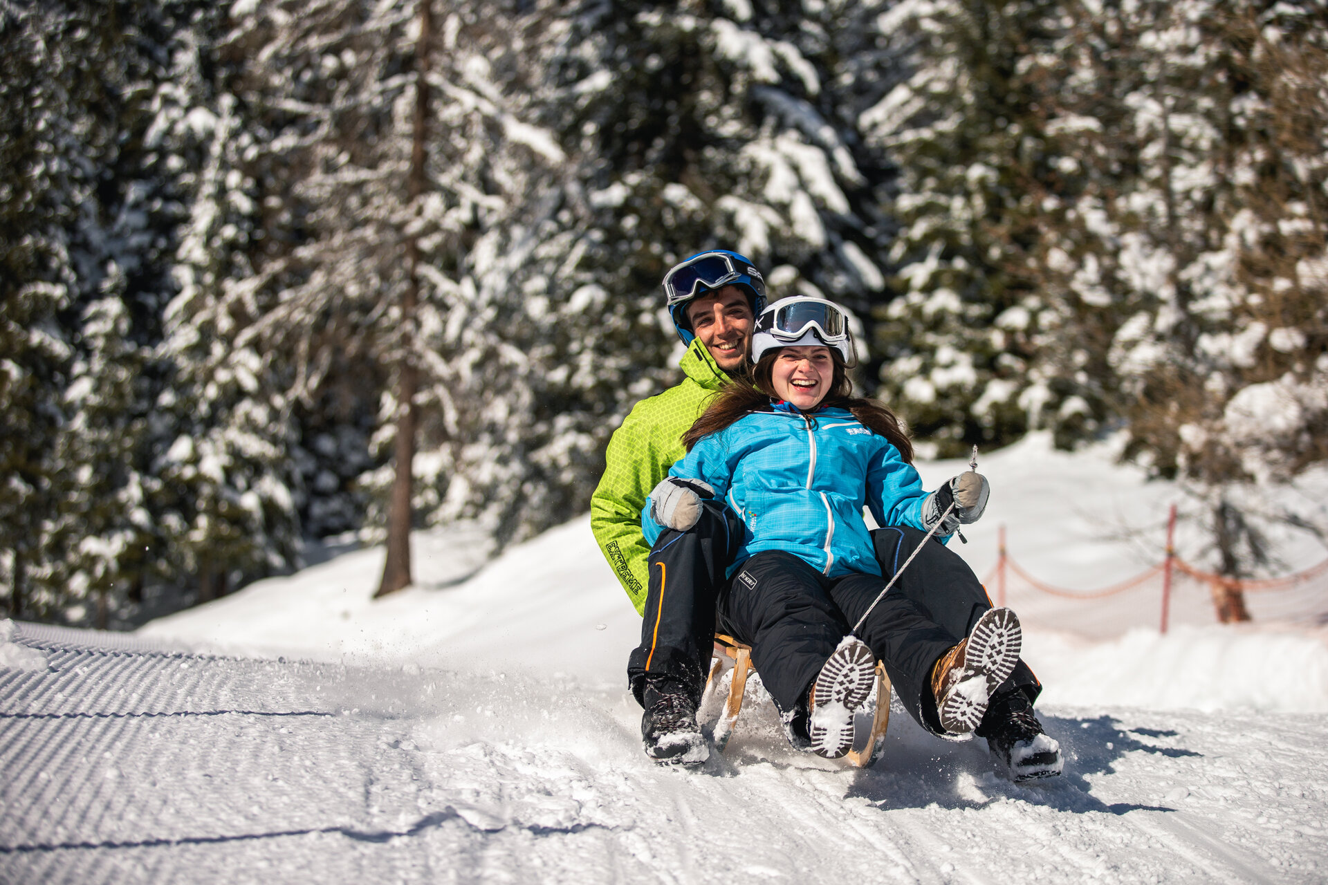 Slittino in Val di Fiemme | Dolomiti - Fiemme